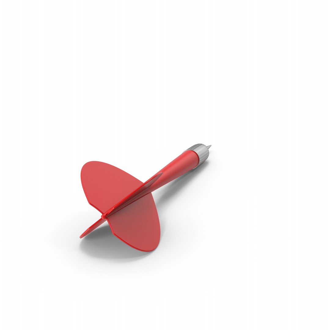 Red Dart 3D Model - TurboSquid 1952899