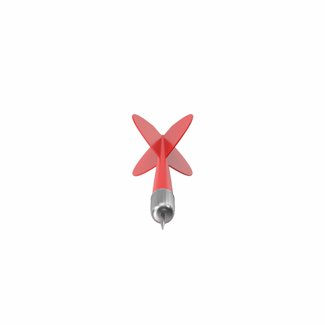 Red Dart 3D Model - TurboSquid 1952899