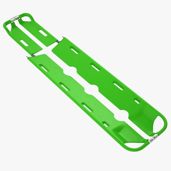 플라스틱 Backboard Scoop 들것 02 3D 모델 - TurboSquid 1403087