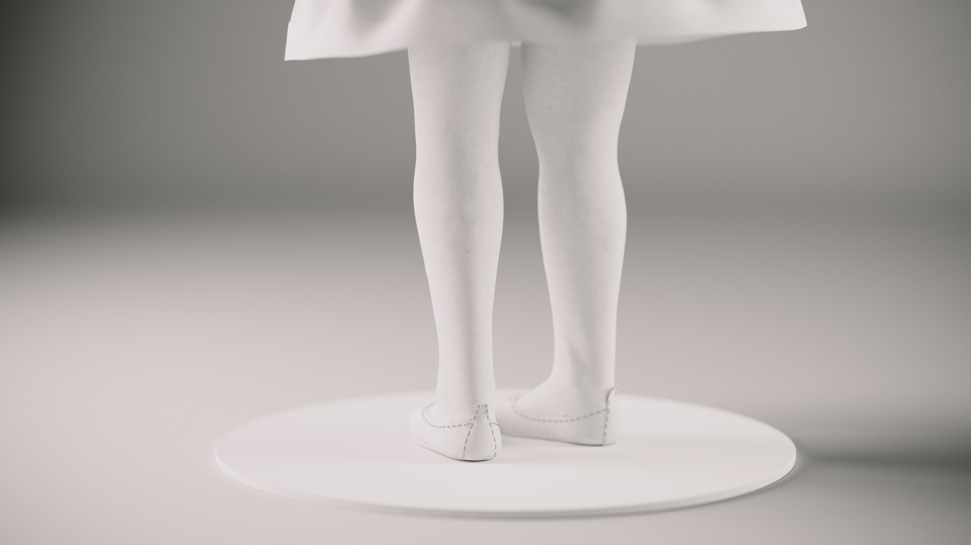 3D Olivia Doll In Dress Pose 02 - TurboSquid 1904651