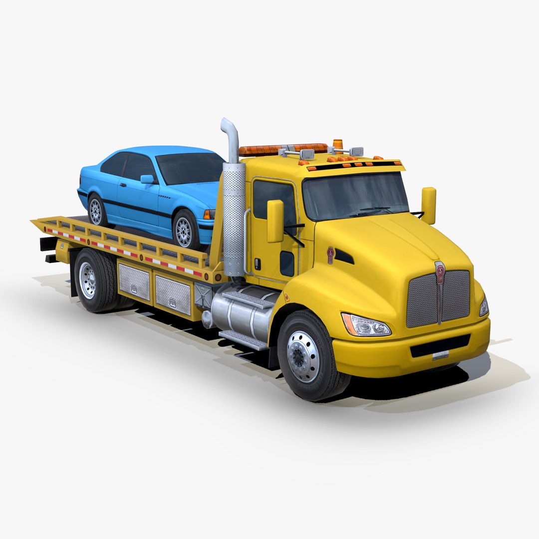 Kenworth T370 2015 Tow truck s01 3D - TurboSquid 2051997