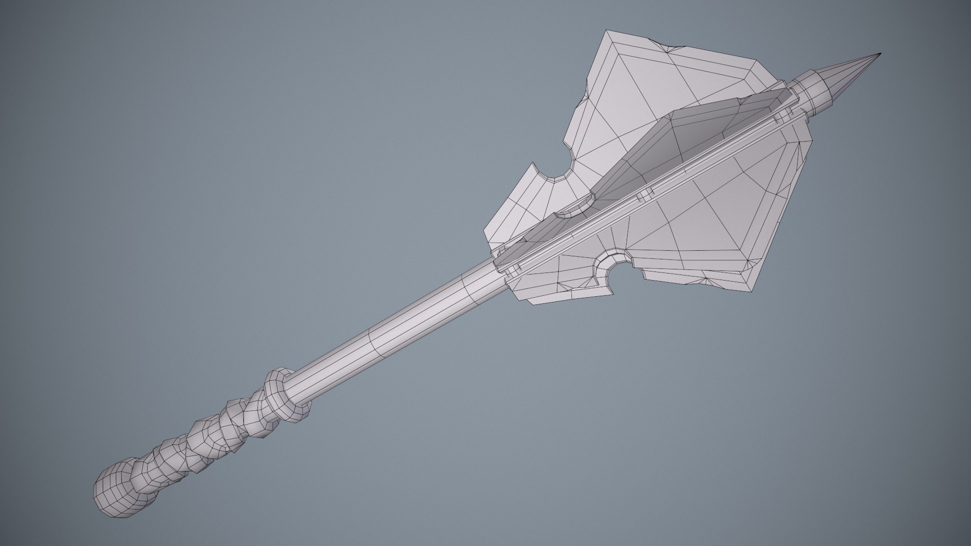 3D Stylized Mace - TurboSquid 1829094