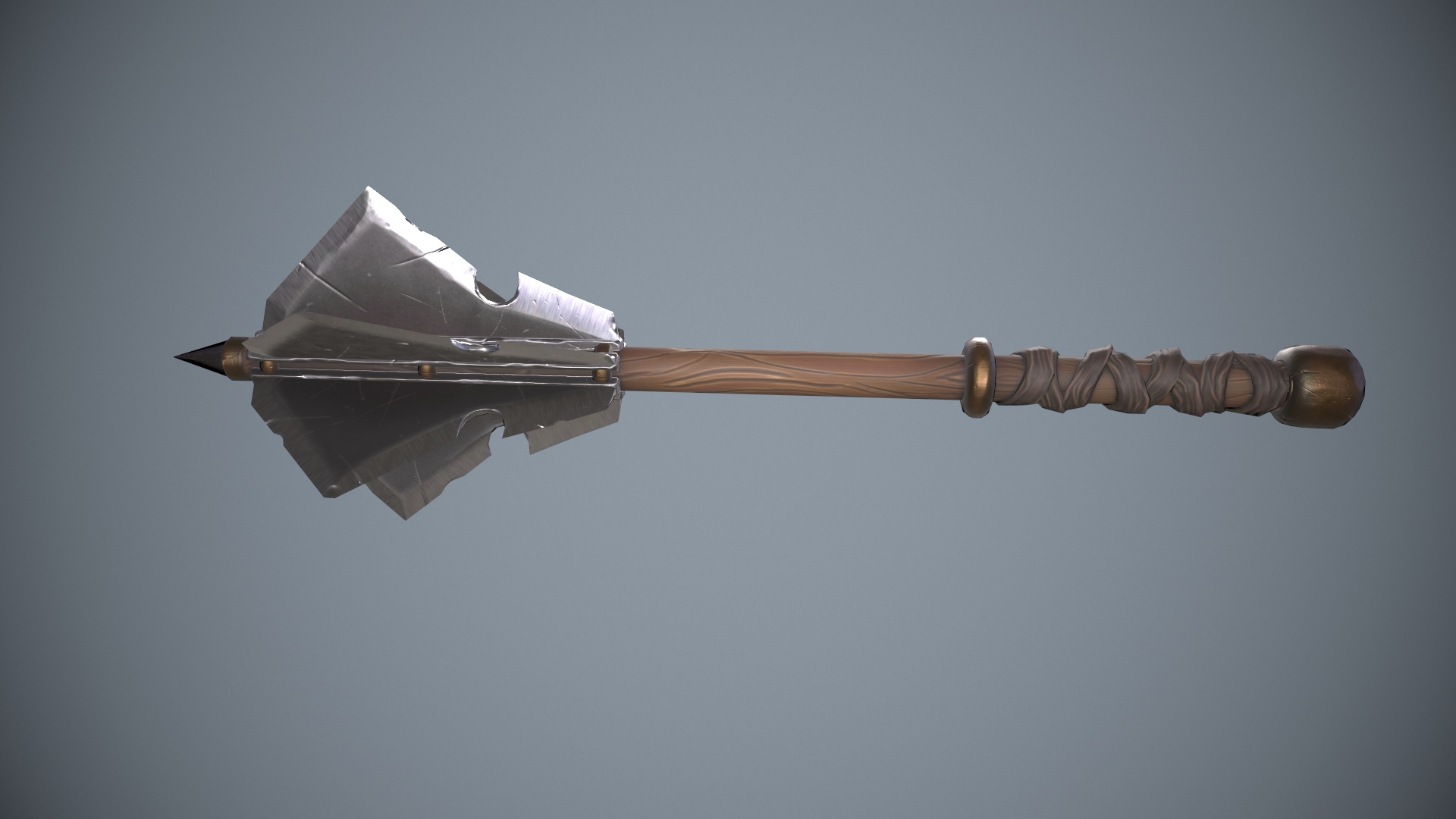 3D Stylized Mace - TurboSquid 1829094