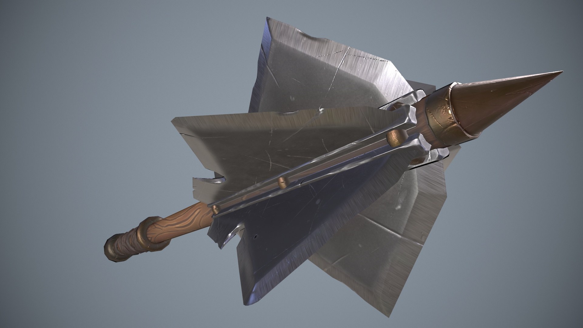 3D Stylized Mace - TurboSquid 1829094