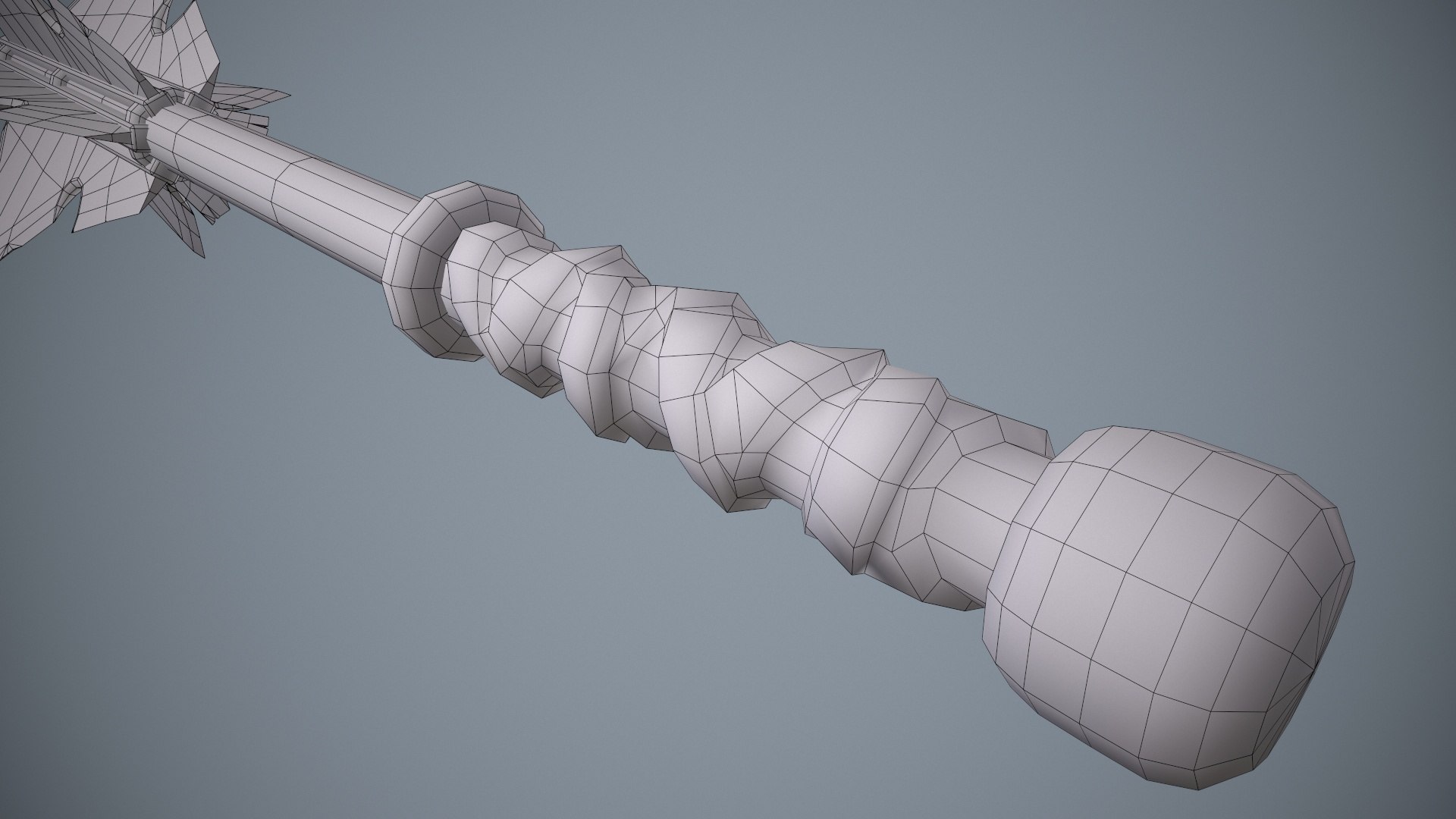 3D Stylized Mace - TurboSquid 1829094
