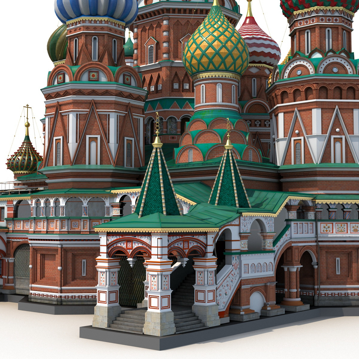 saint basils cathedral 3d model