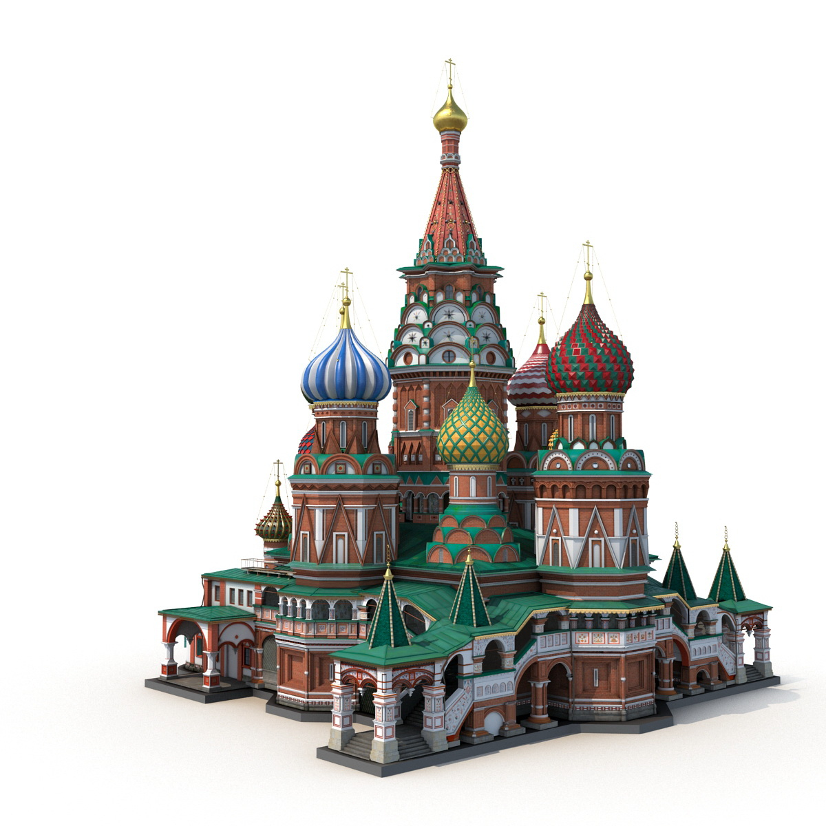 saint basils cathedral 3d model