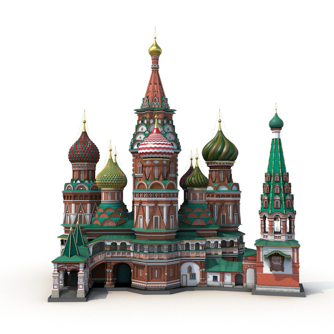 saint basils cathedral 3d model
