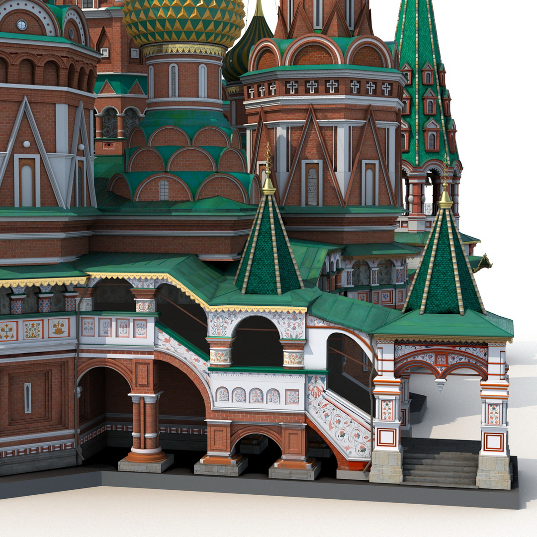 saint basils cathedral 3d model
