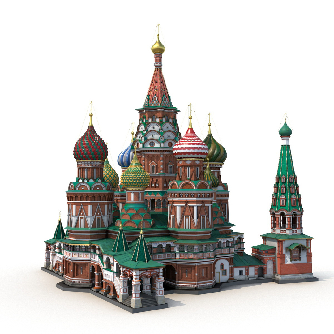 saint basils cathedral 3d model