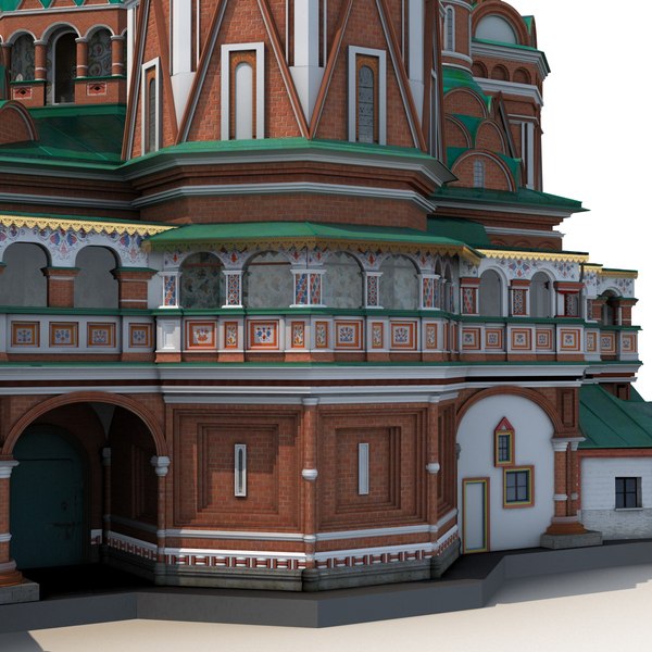 saint basils cathedral 3d model