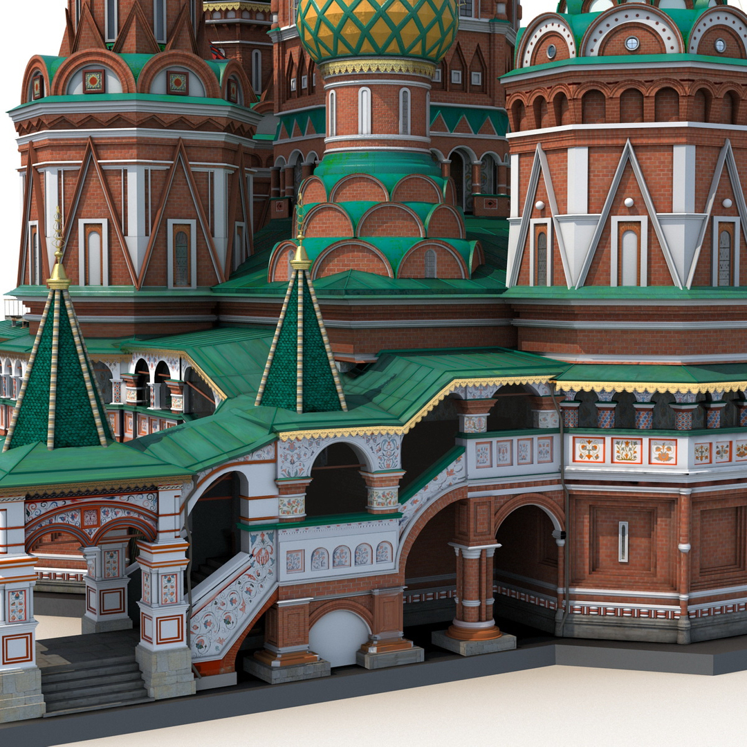 saint basils cathedral 3d model