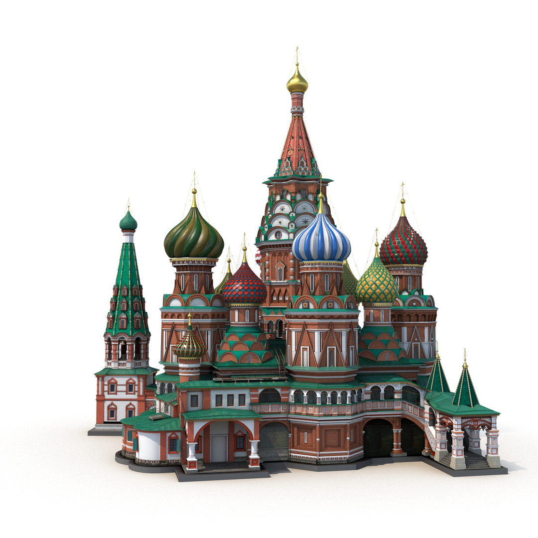 saint basils cathedral 3d model