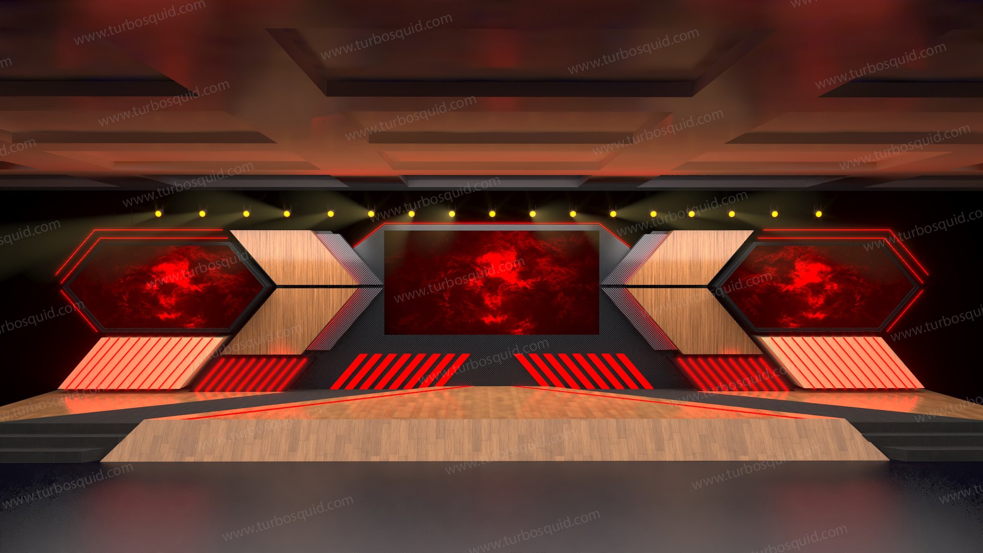 Virtual Stage 3D Model - TurboSquid 1885209