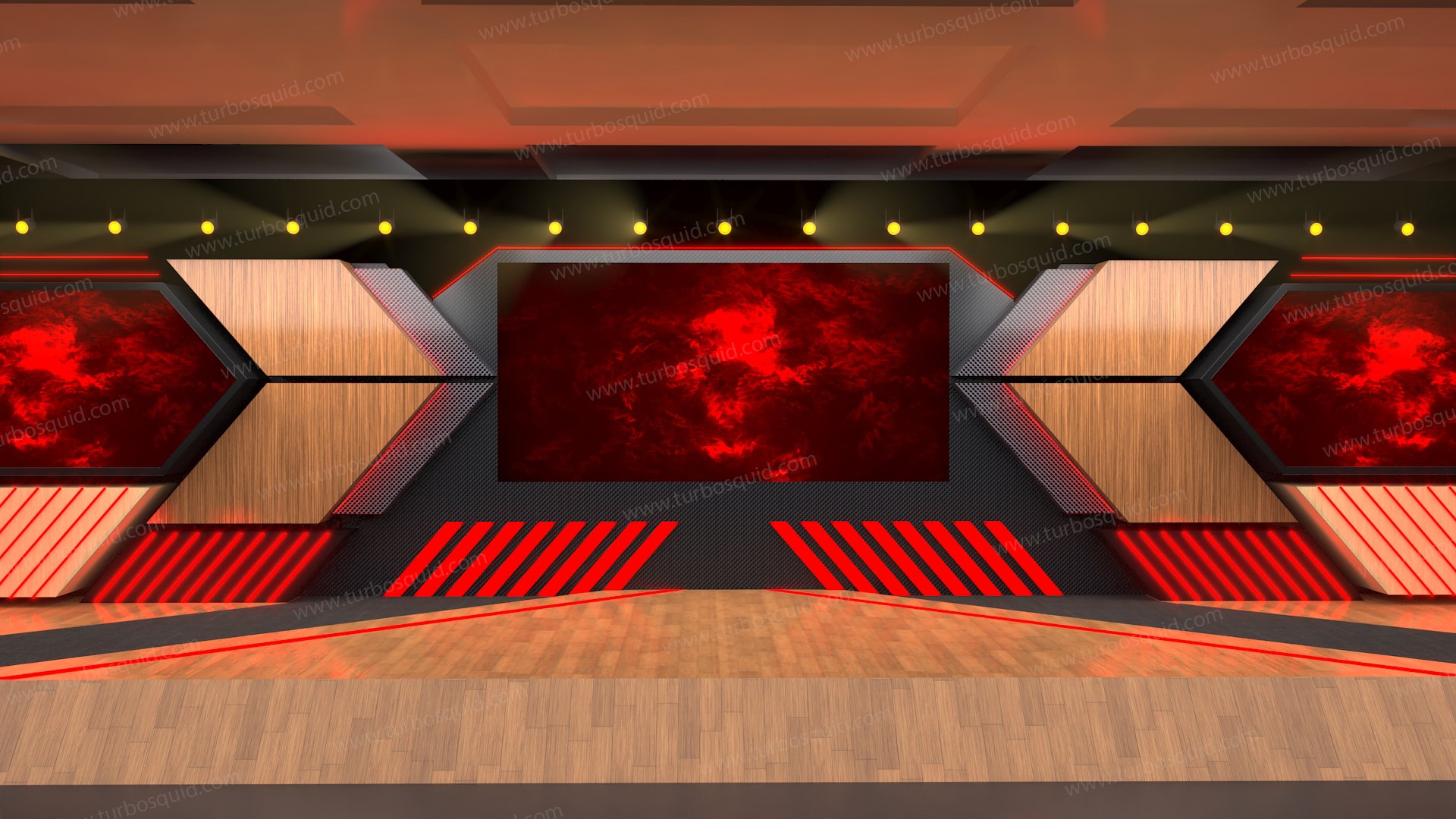 Virtual Stage 3D Model - TurboSquid 1885209