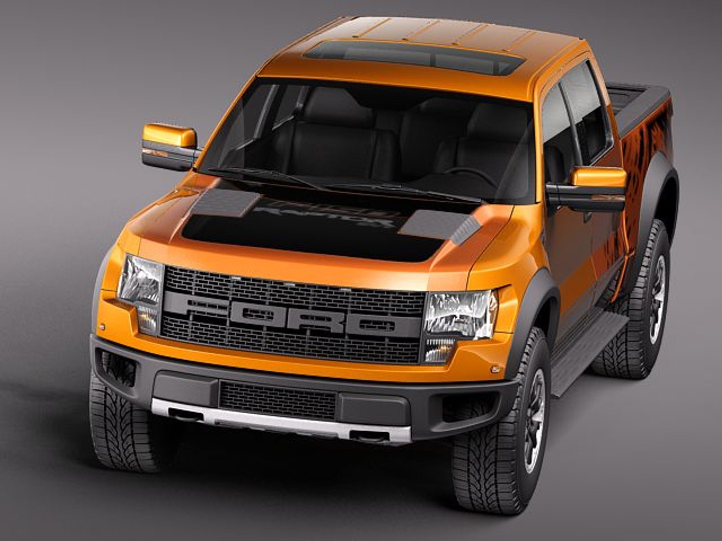 F150 Raptor Svt Pickup 3d C4d