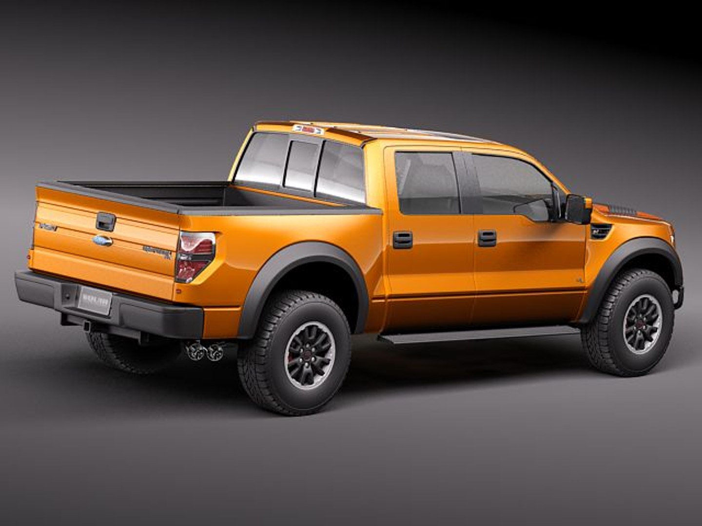 F150 Raptor Svt Pickup 3d C4d