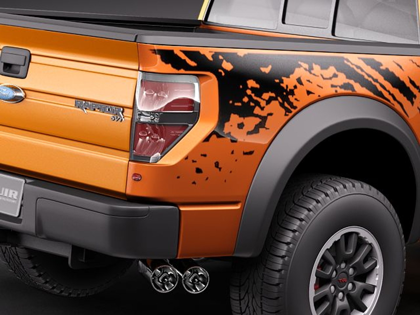 F150 Raptor Svt Pickup 3d C4d