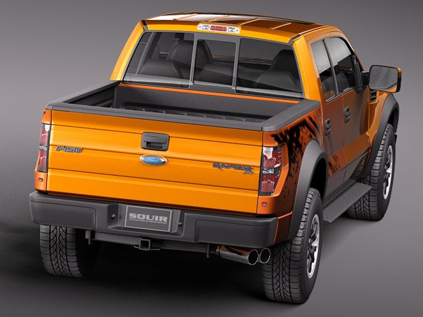 F150 Raptor Svt Pickup 3d C4d