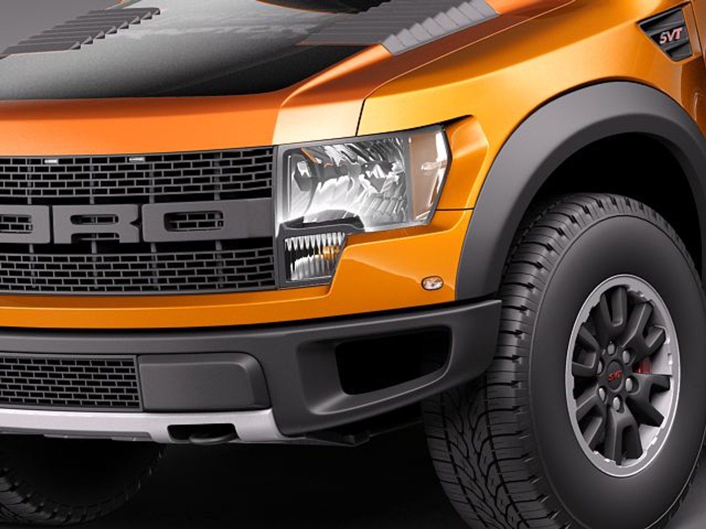 F150 Raptor Svt Pickup 3d C4d