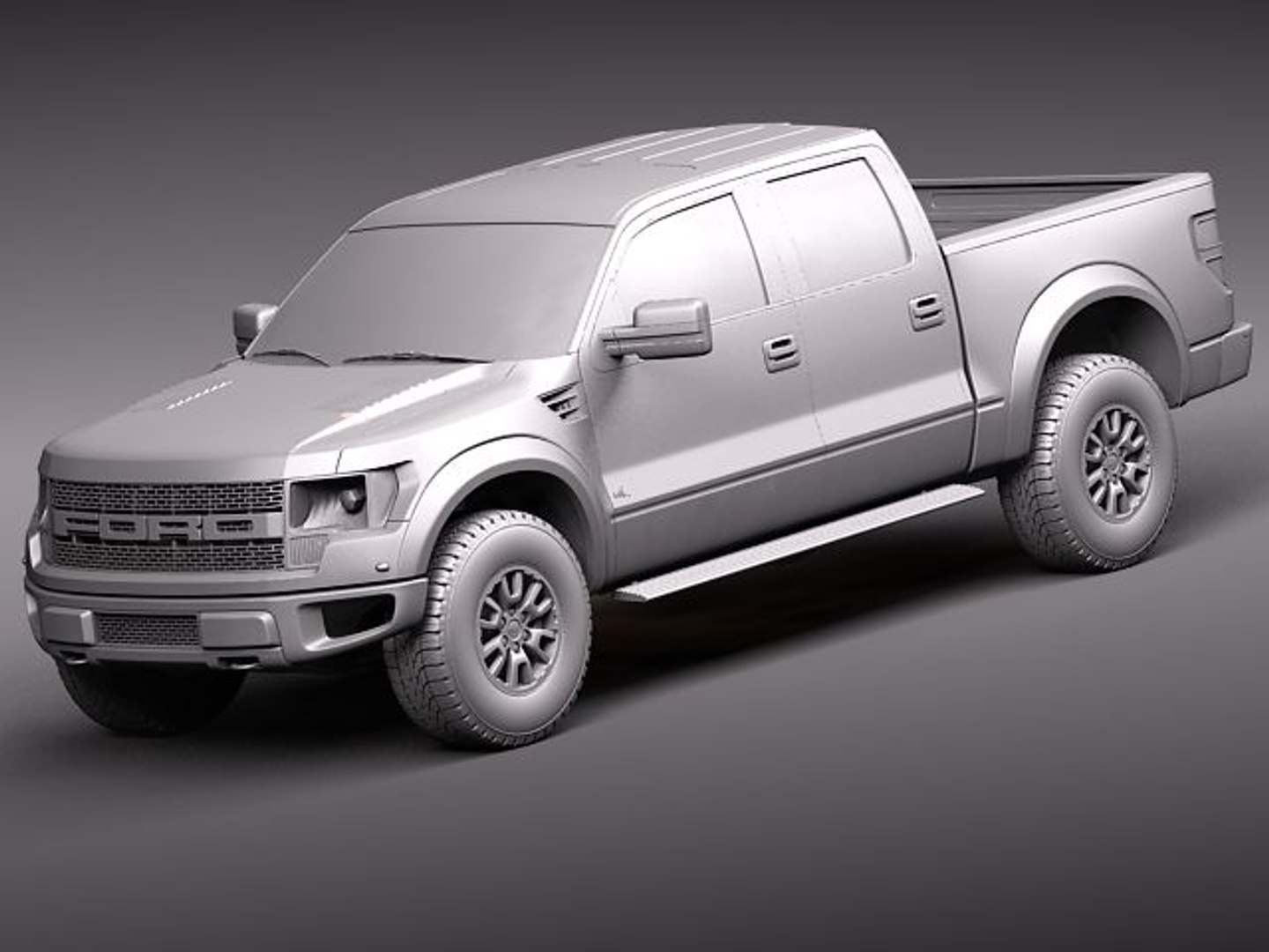 F150 Raptor Svt Pickup 3d C4d