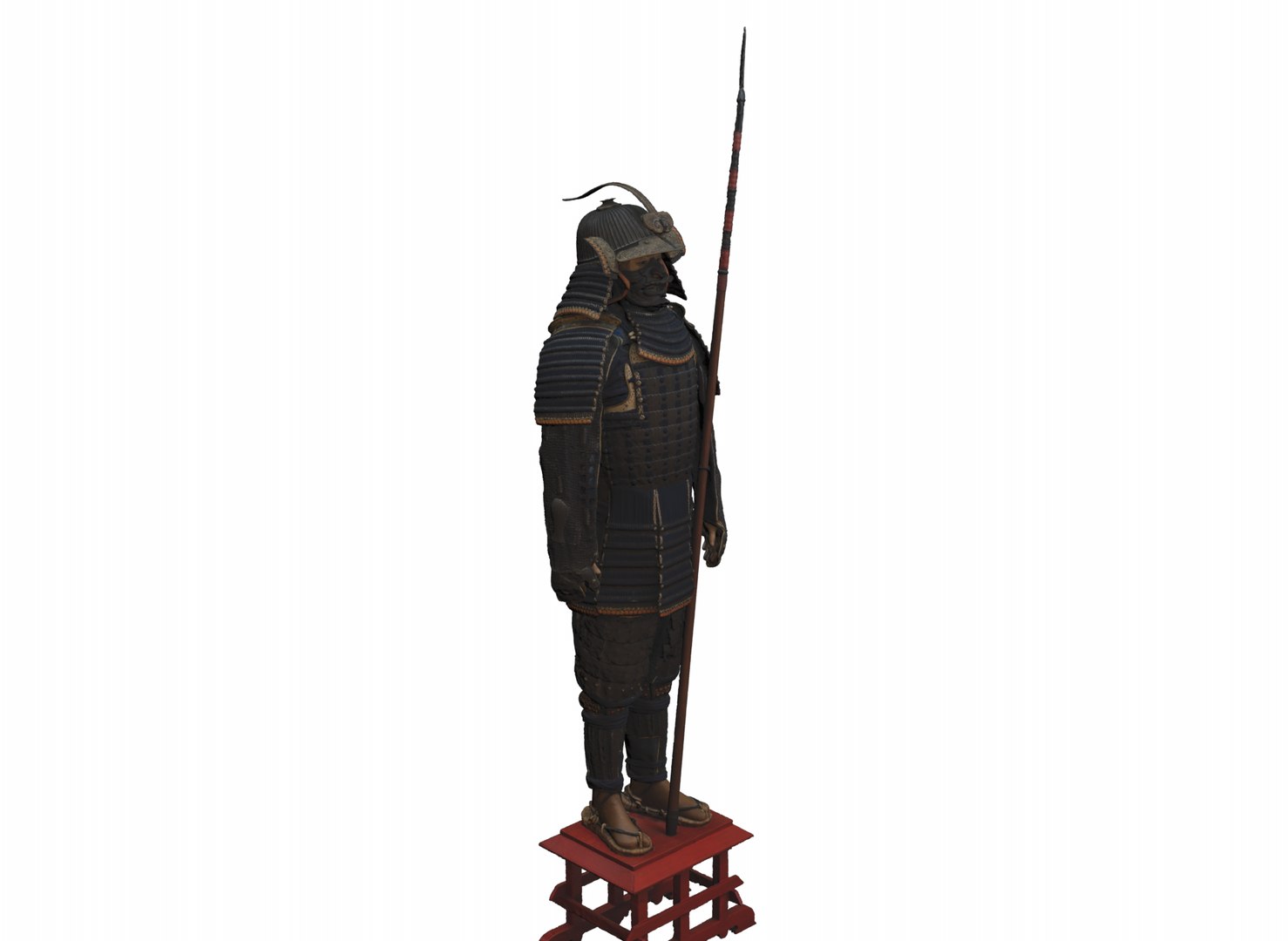 3D Samurai - TurboSquid 1813859