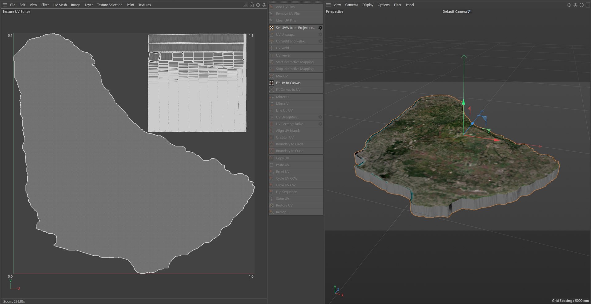 Barbados Terrain Map 3D Model - TurboSquid 2335444
