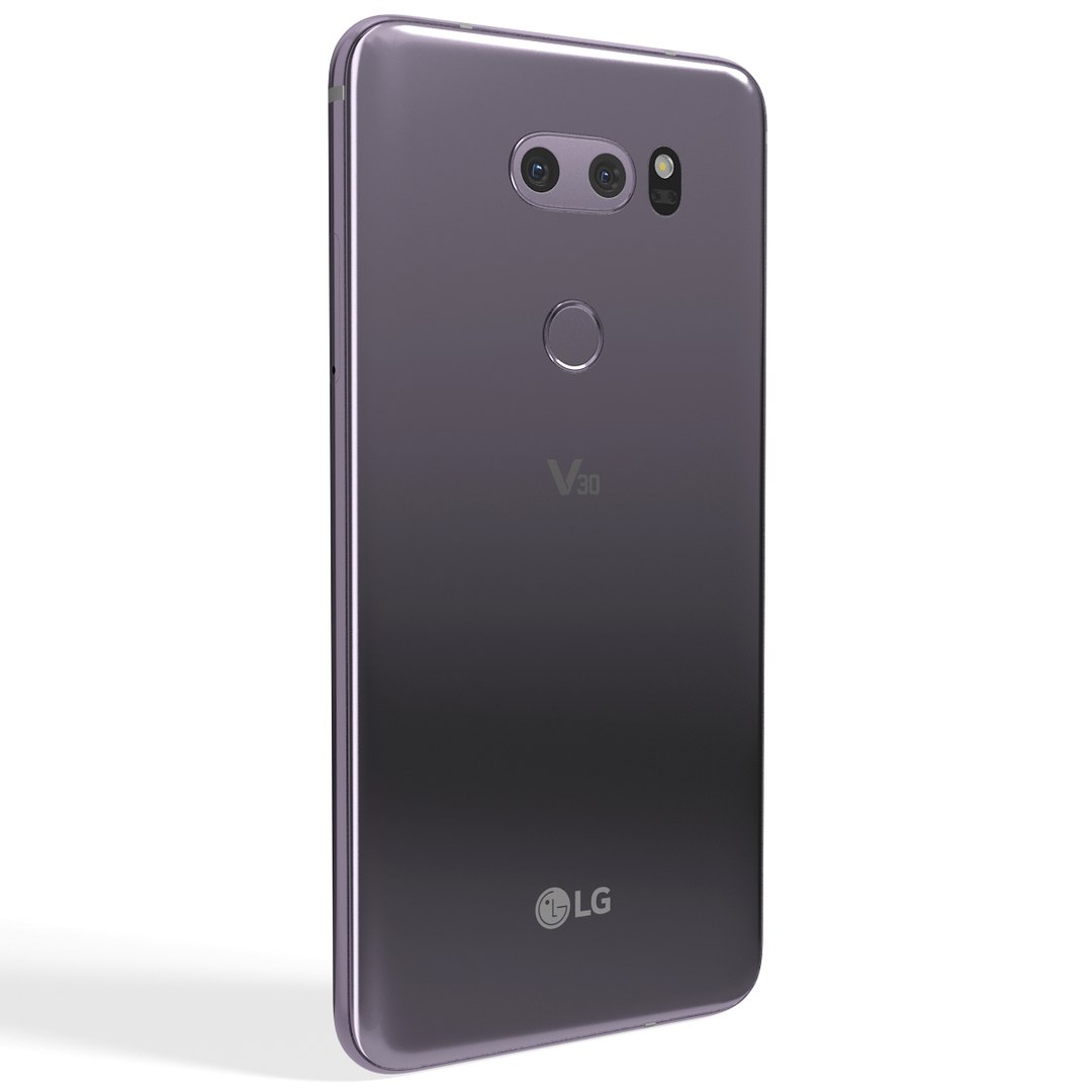 3D Model Realistic Lg V30 Lavender - TurboSquid 1205370