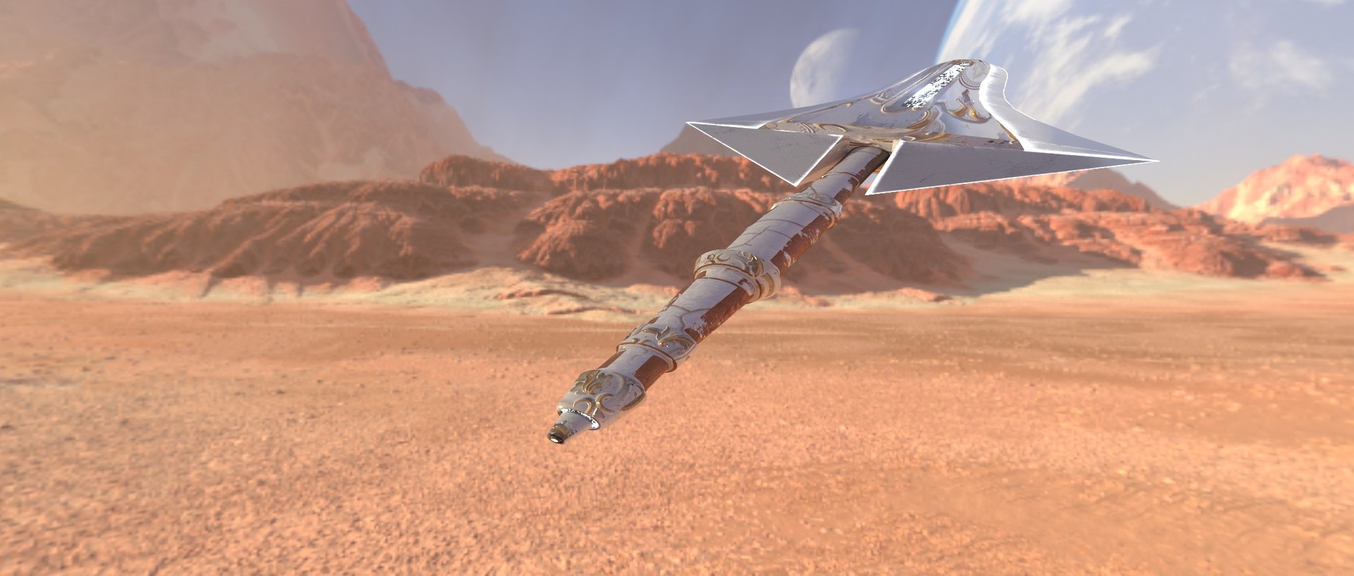 Two Handed Sword - Fantasy 3D Model - TurboSquid 2254811