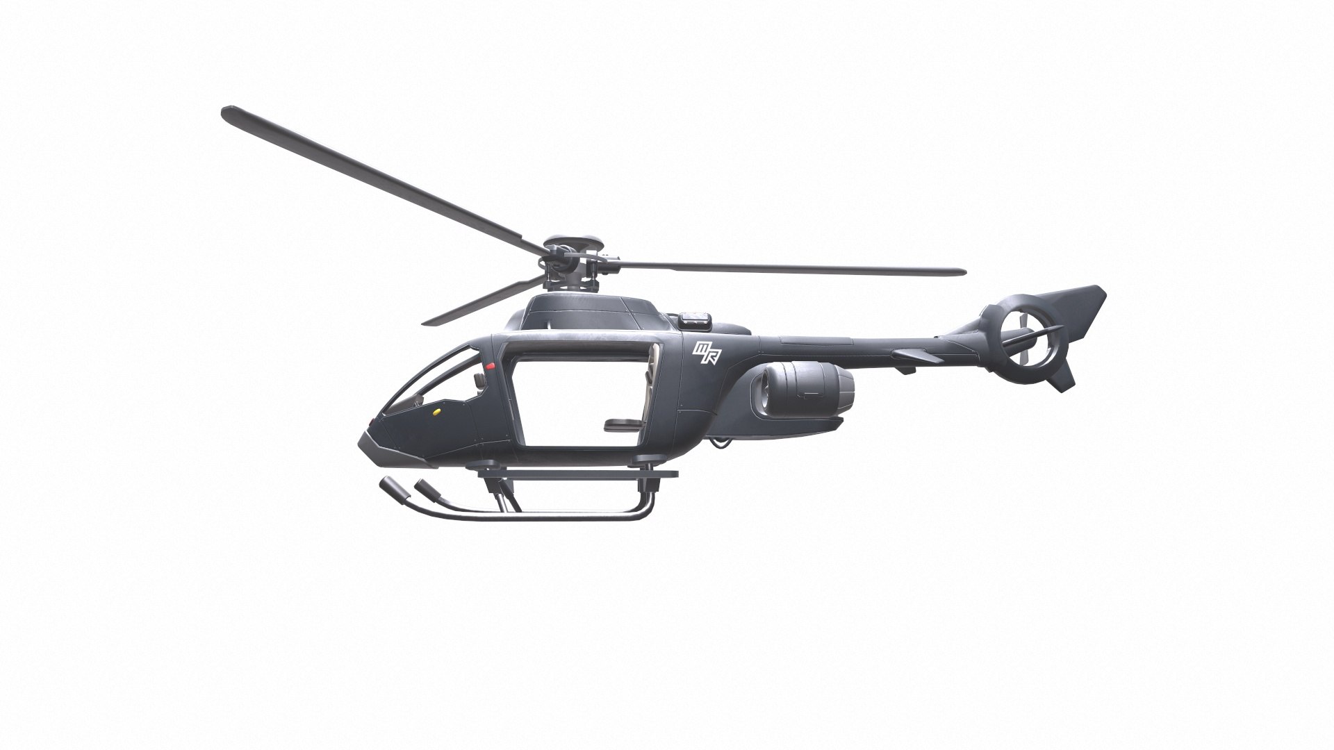 3D Helicopter Low Poly - TurboSquid 2248709