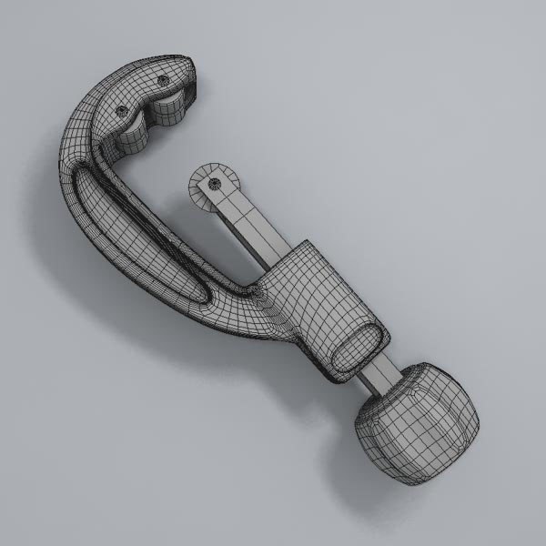 tube cutter 3d model