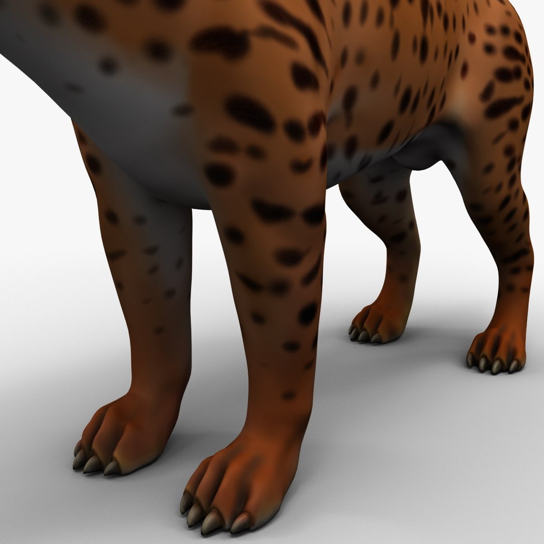 3d Smilodon Model