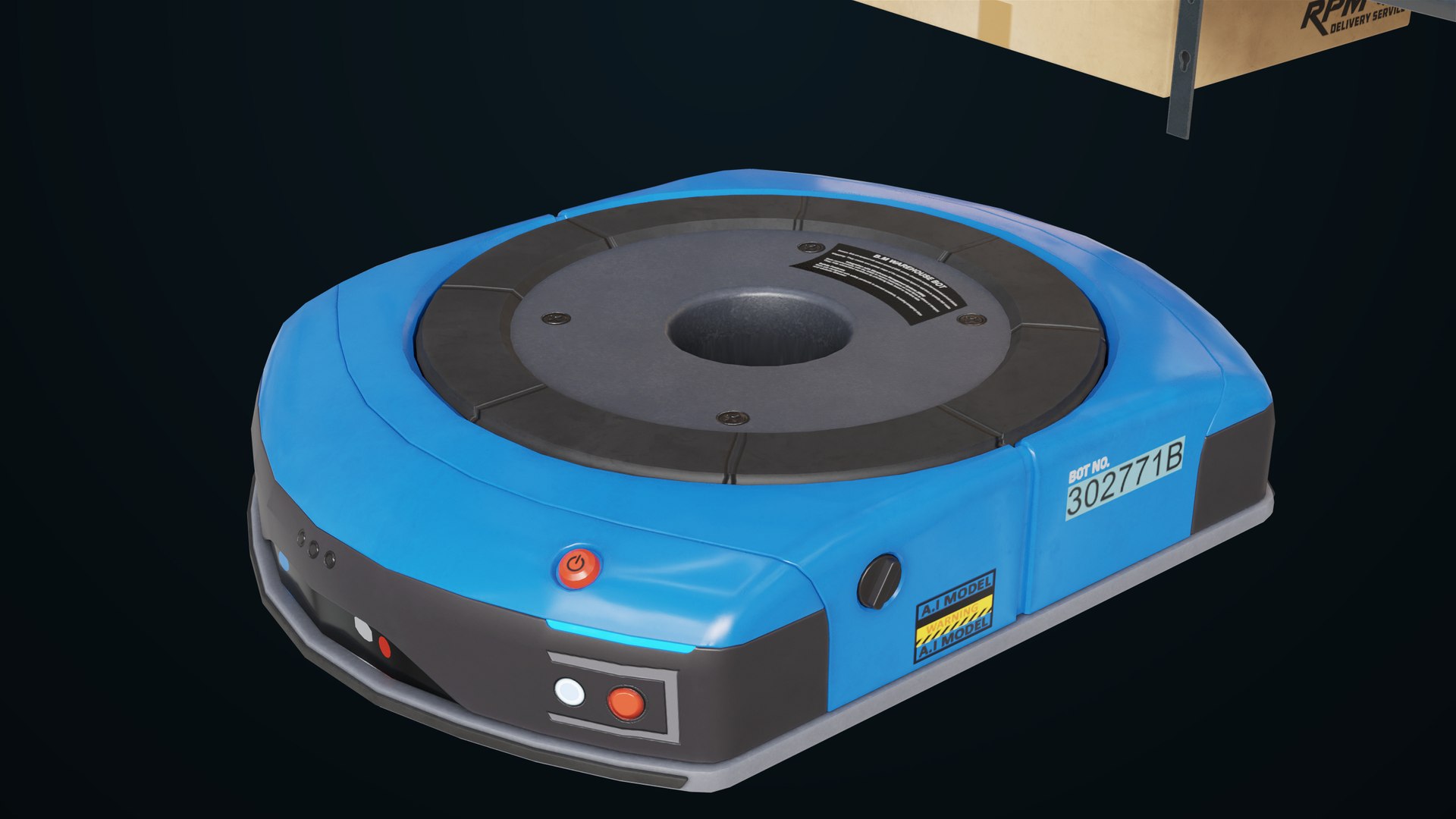 3D Warehouse Robot Generic All PBR Unity UE Textures - TurboSquid 2290559