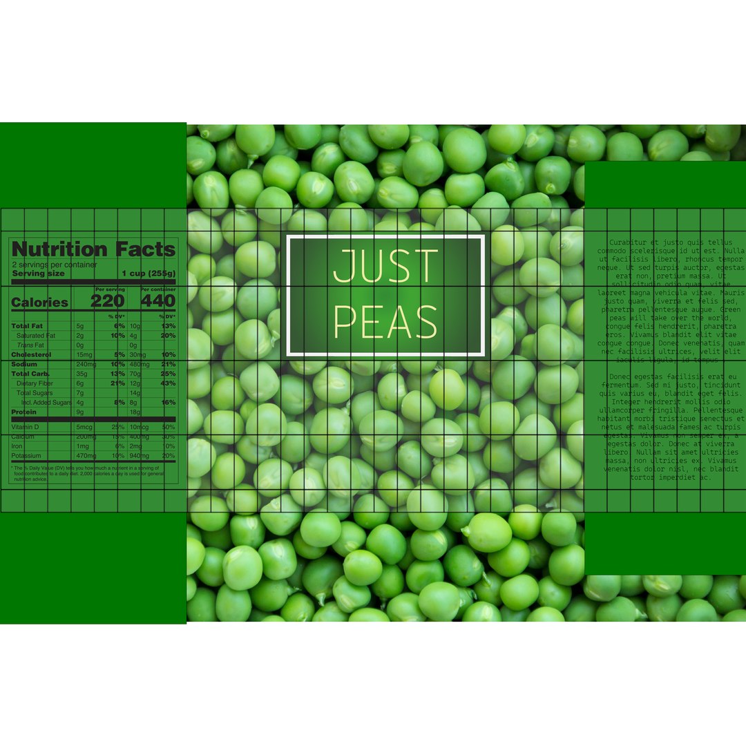 3D Can Of Peas 4k Model - TurboSquid 2285136