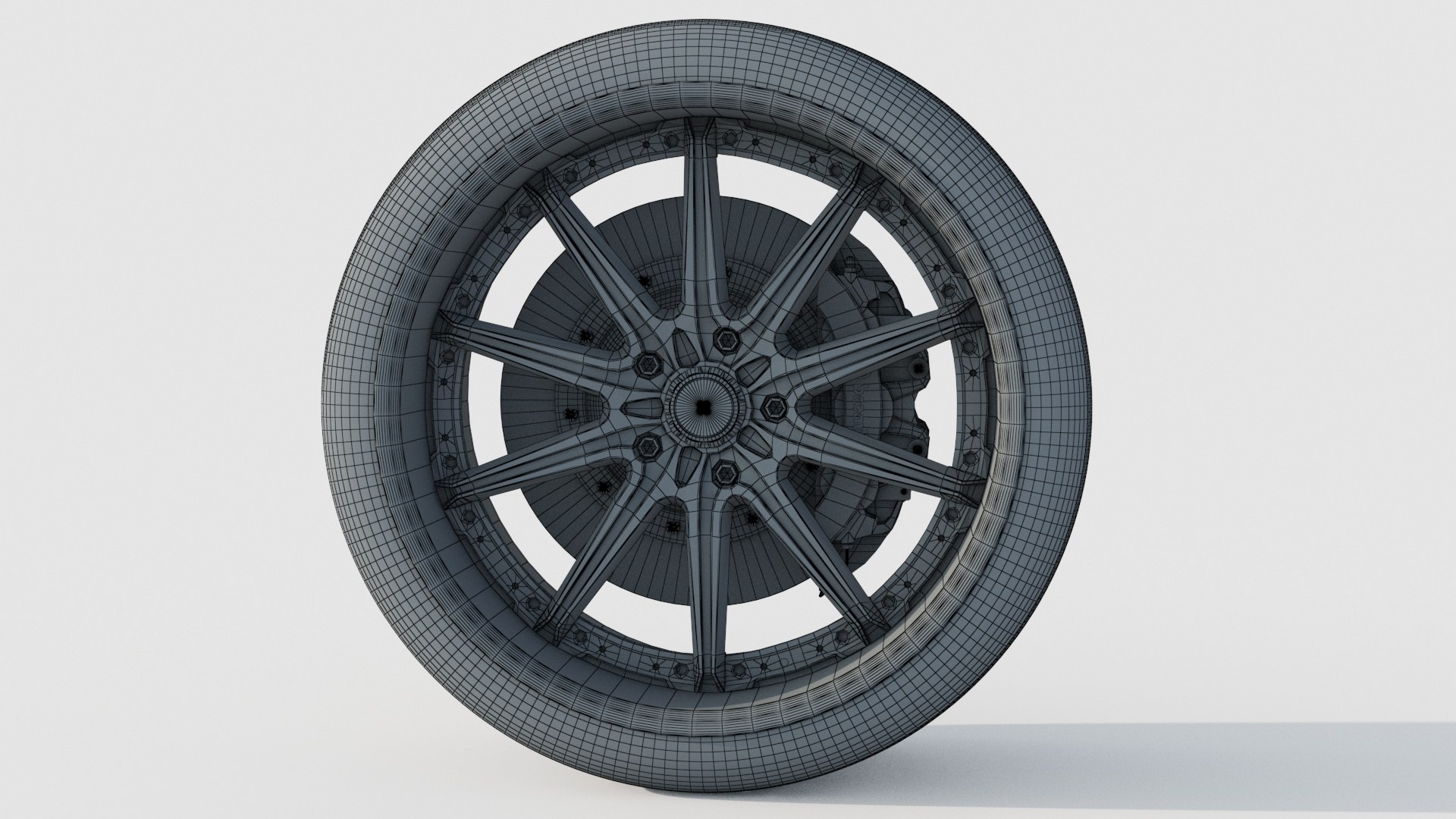 Wheel Rim Tire 10 3D Model - TurboSquid 2340627