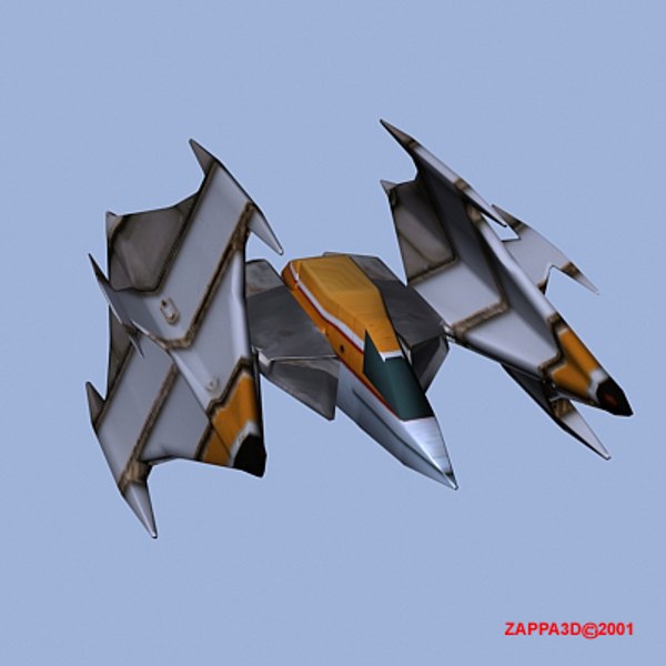 vulcan fighter 3d model