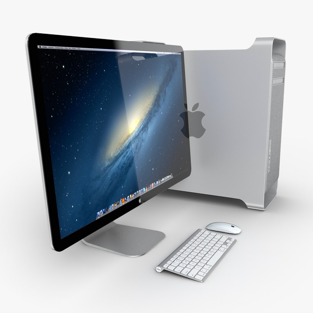 3d Apple Mac Pro 12 Model