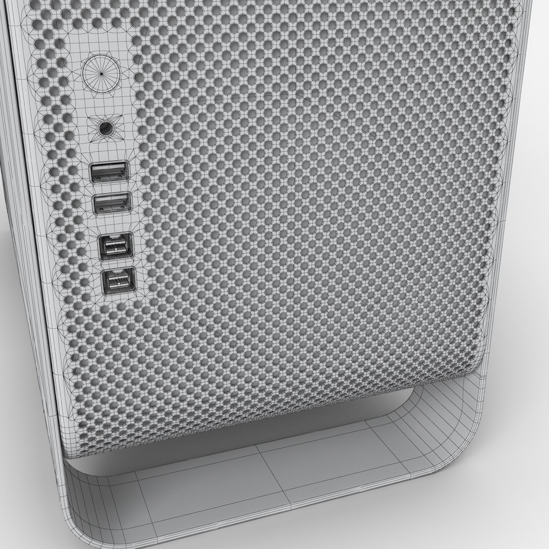 3d Apple Mac Pro 12 Model