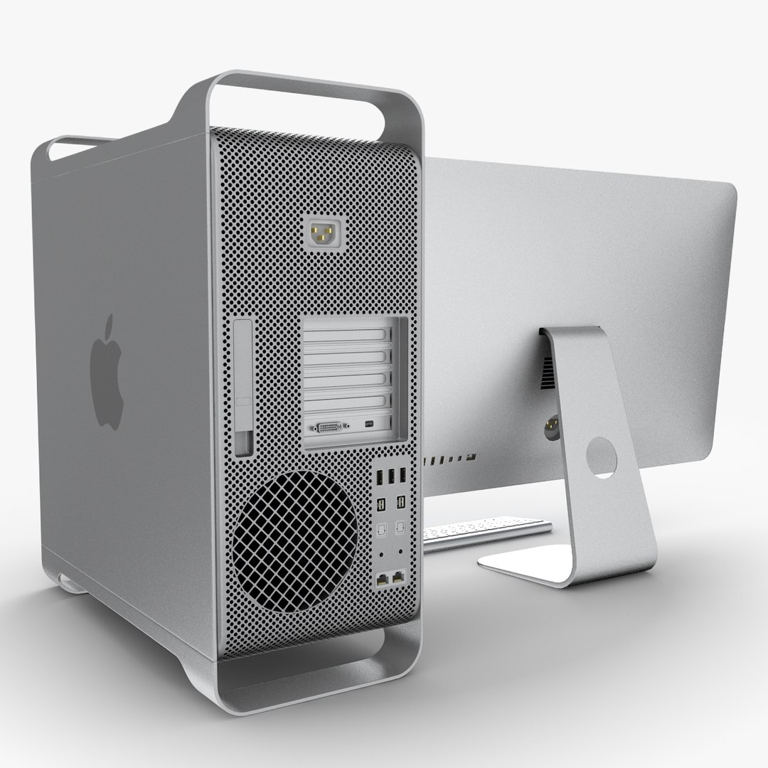 3d Apple Mac Pro 12 Model