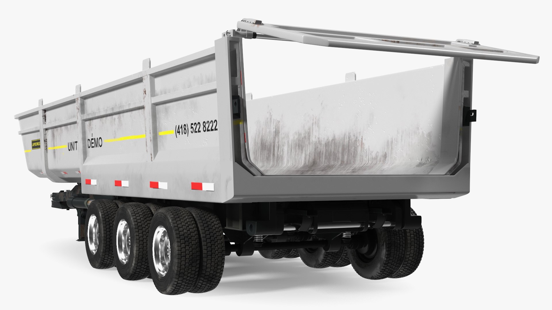 End Dump Trailer 3D model - TurboSquid 2154480
