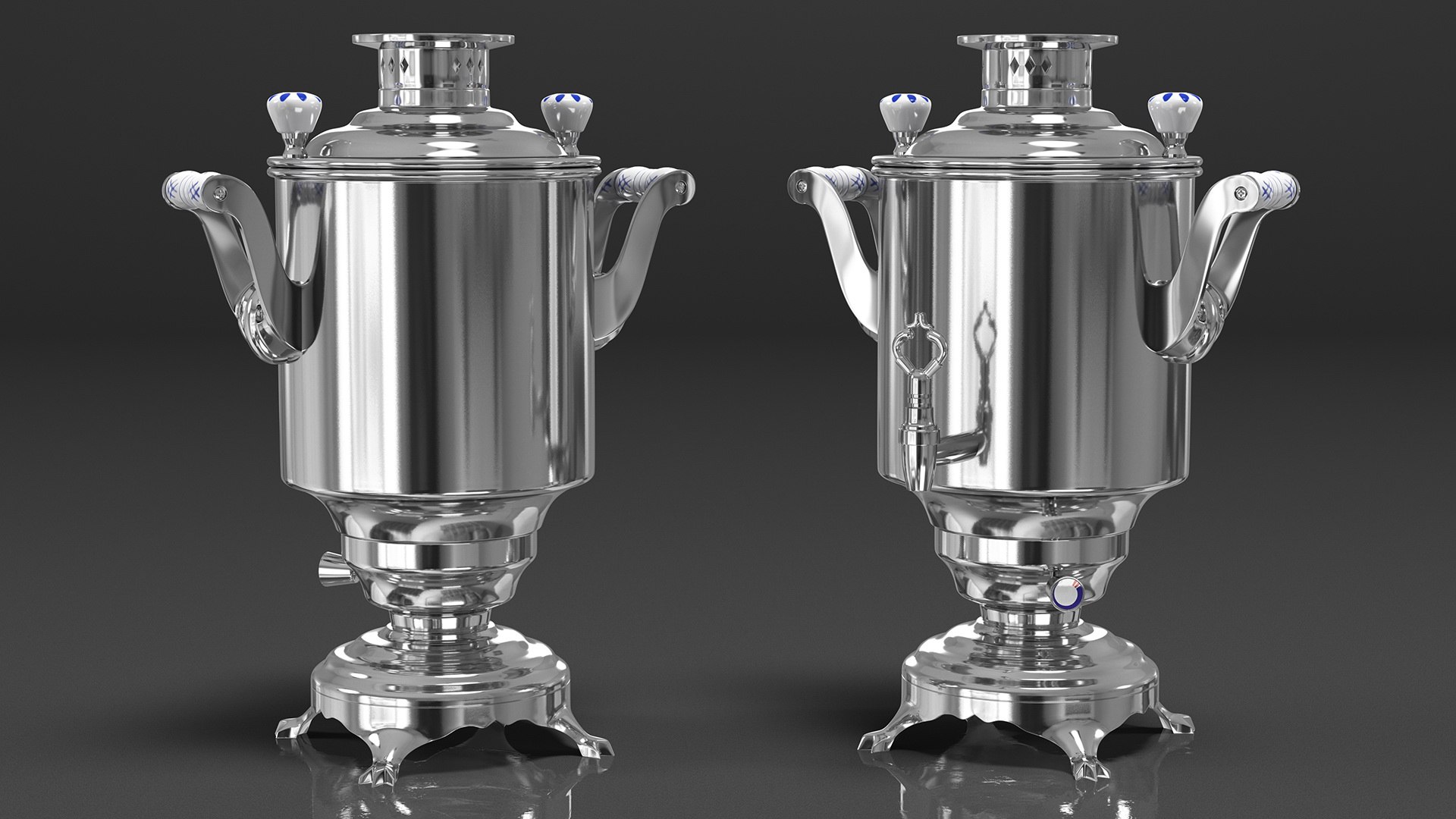 Modern russian samovar russia 3D - TurboSquid 1668063