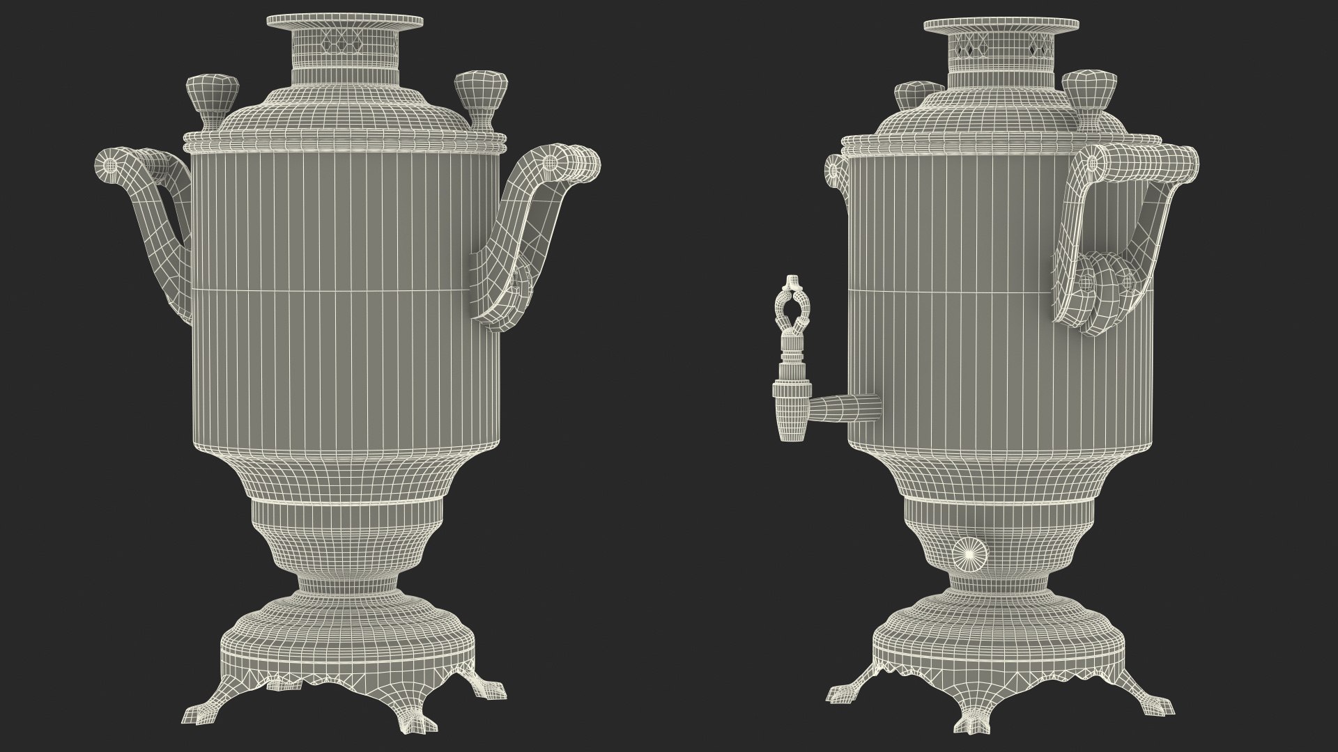 Modern russian samovar russia 3D - TurboSquid 1668063