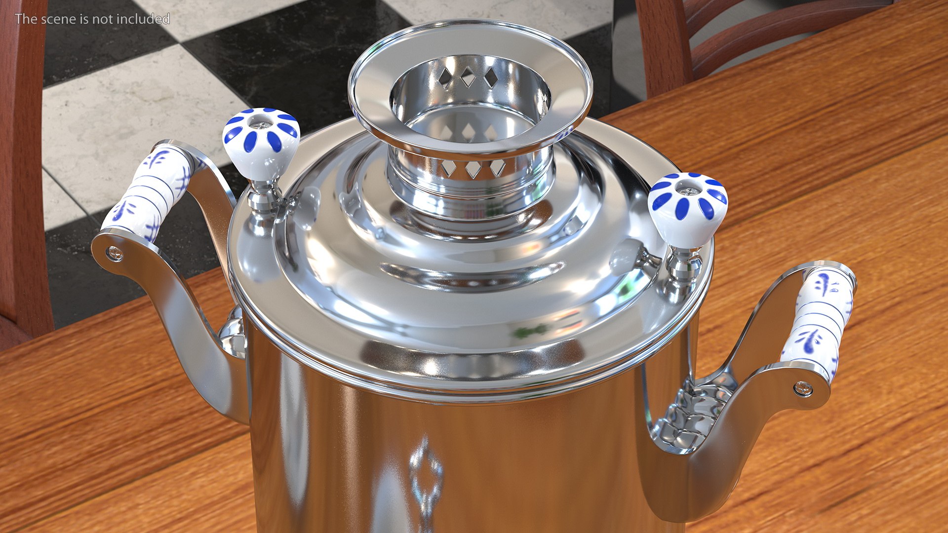 Modern russian samovar russia 3D - TurboSquid 1668063