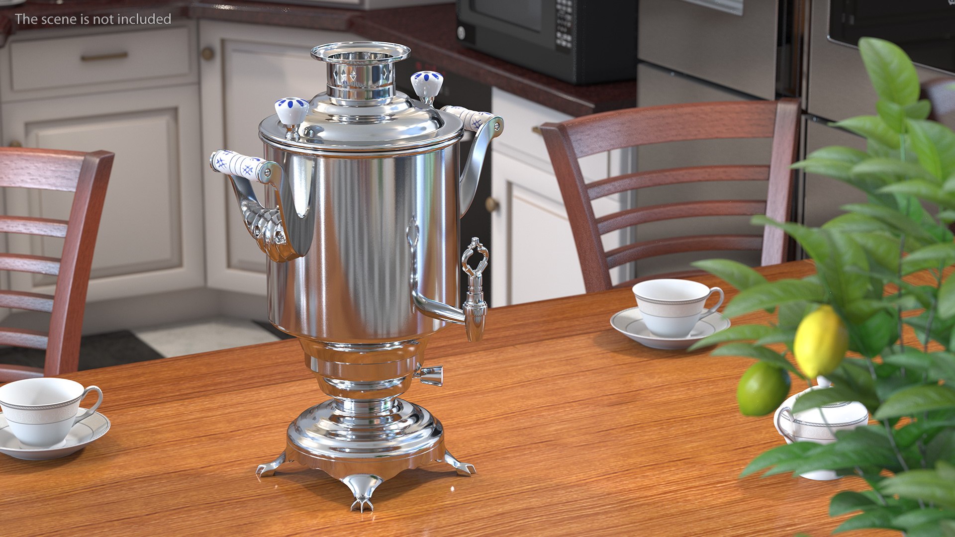 Modern russian samovar russia 3D - TurboSquid 1668063