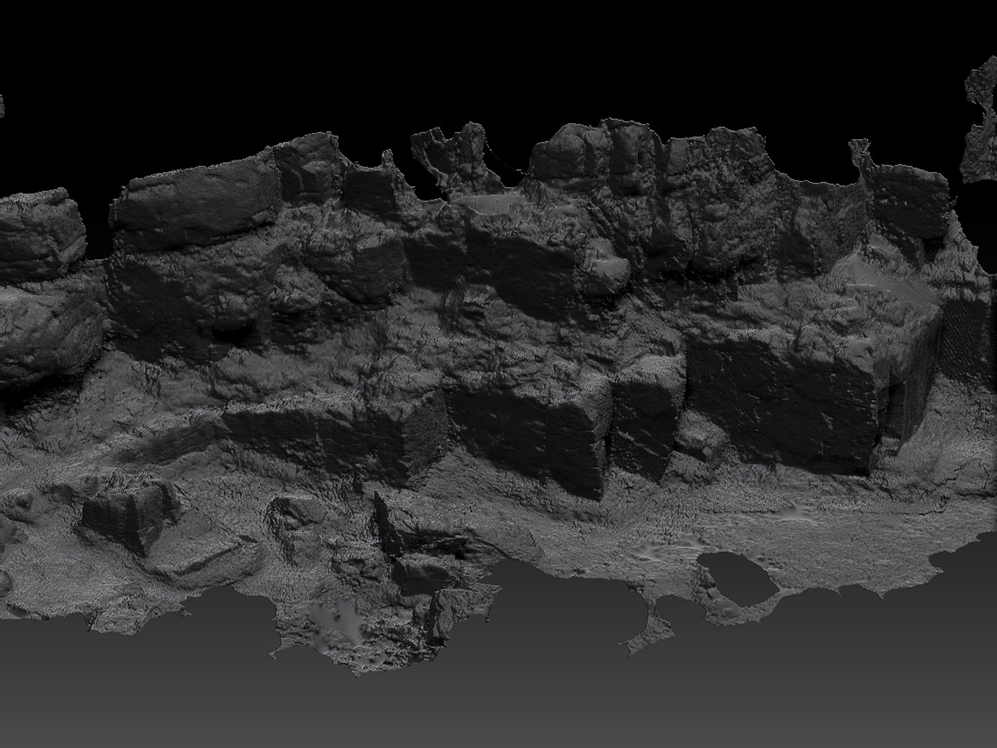 3D Rock Face 01 | 1144255 | TurboSquid