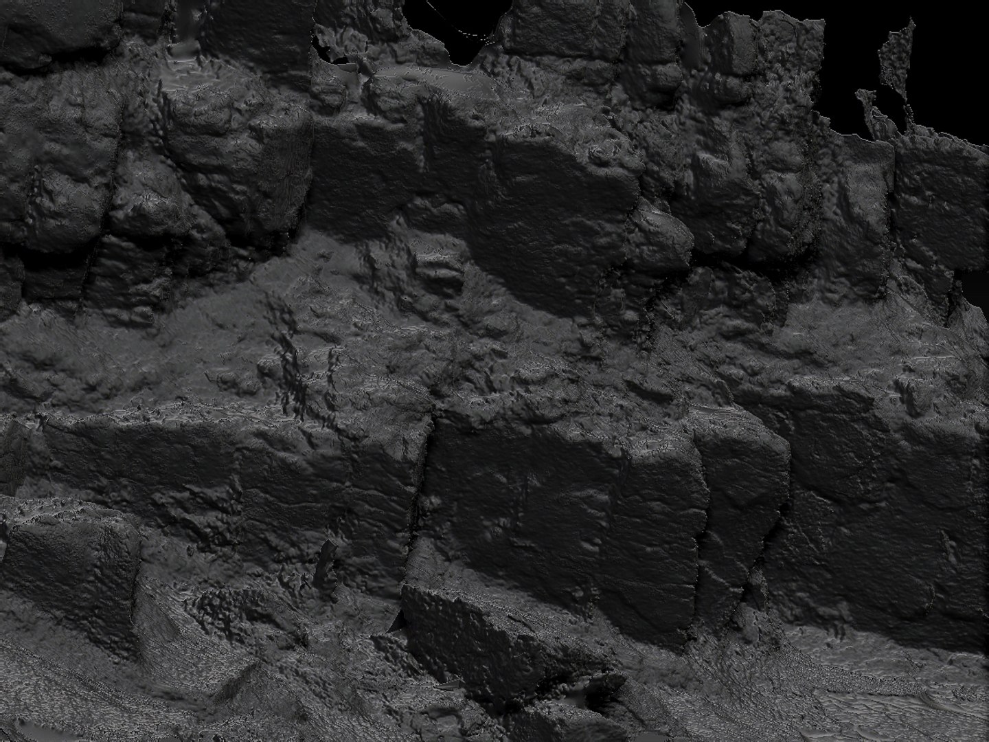 3D Rock Face 01 | 1144255 | TurboSquid