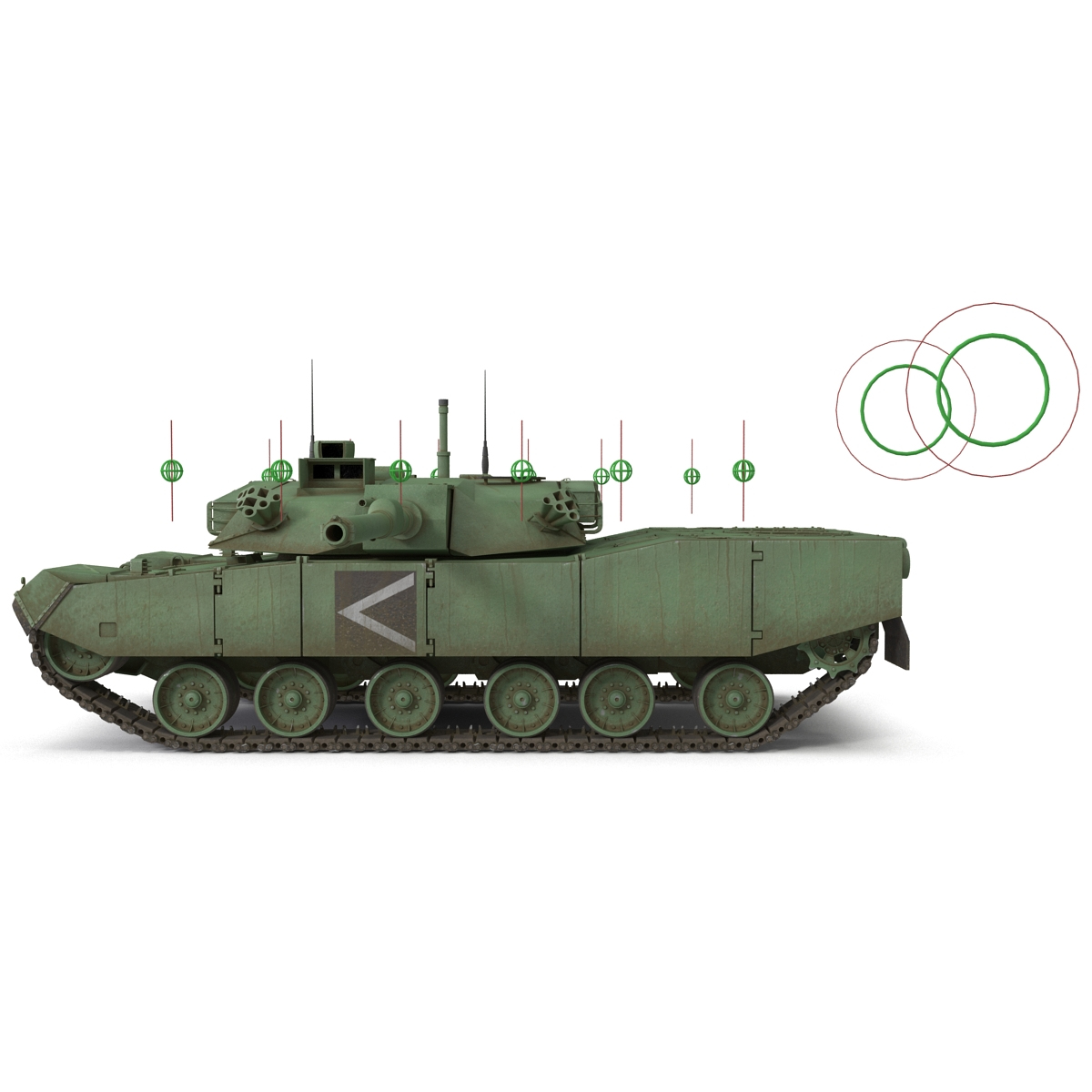 3d south korean main battle tank model
