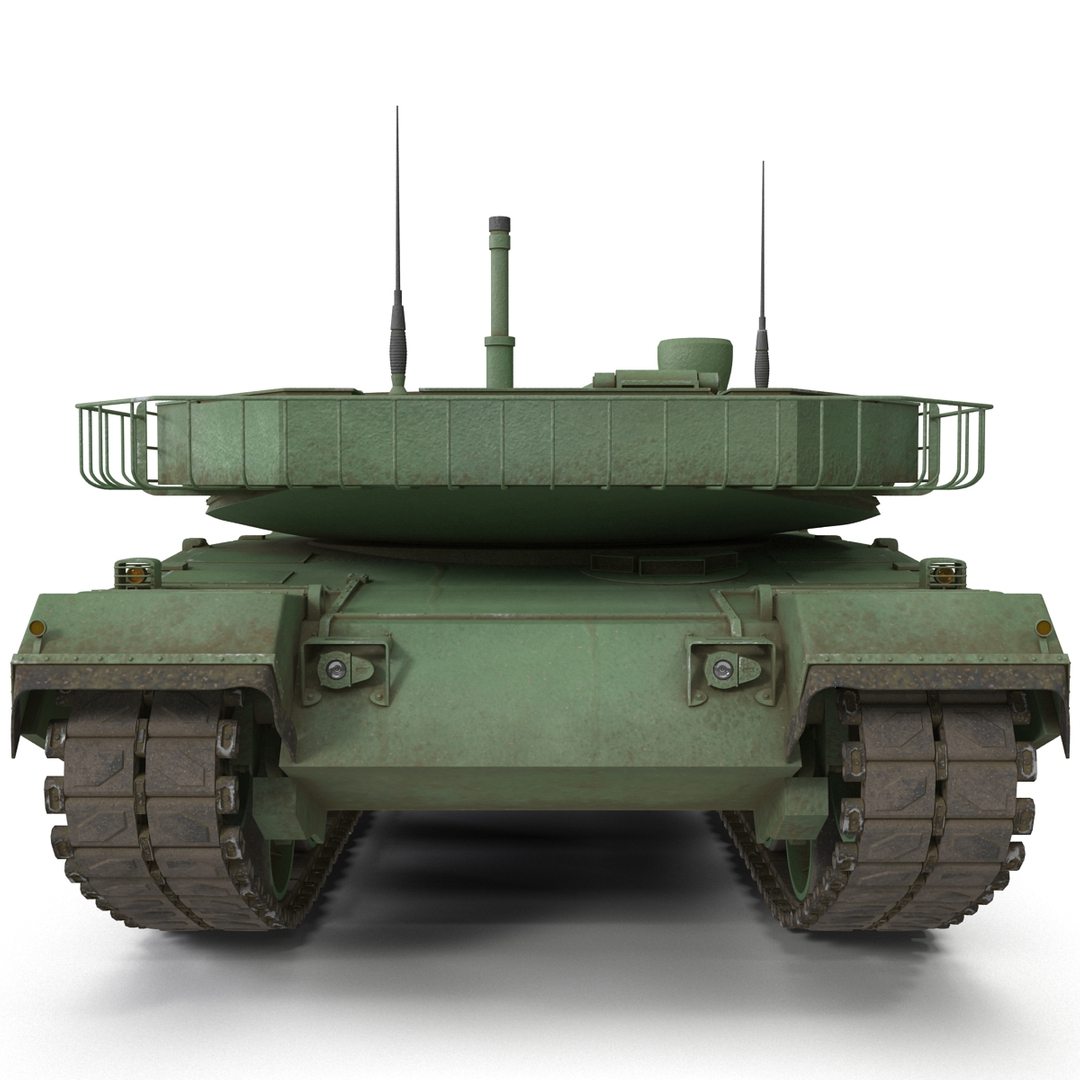 3d south korean main battle tank model