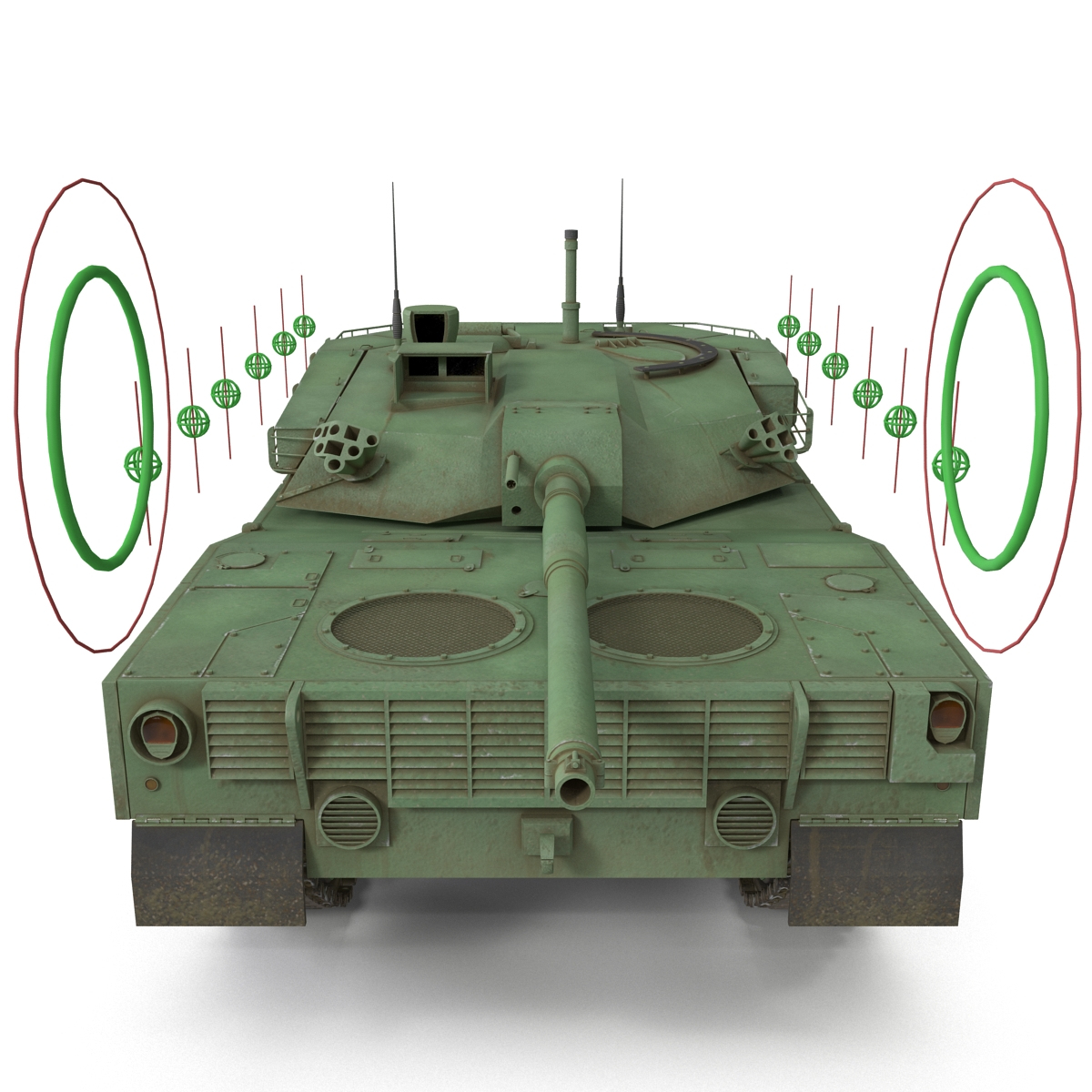 3d south korean main battle tank model