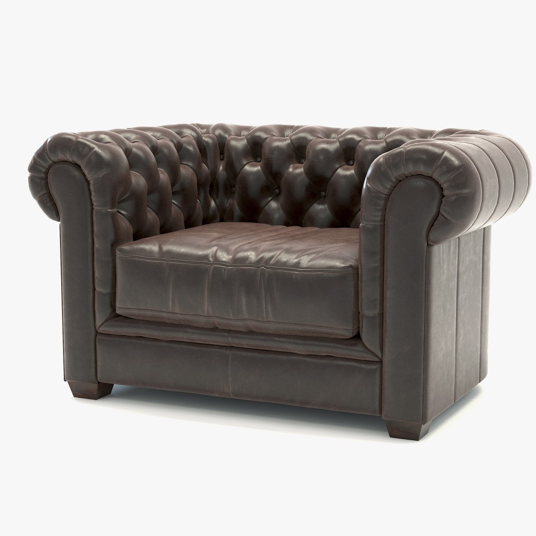 mayson chesterfield chair 3d max